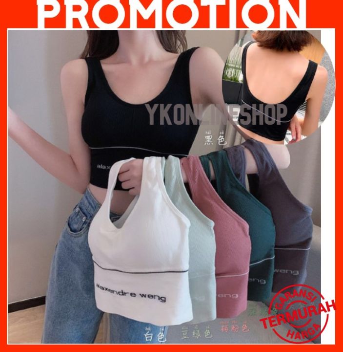 ~Ship From KL~ Women Fashion Summer Seamless U-Shaped Back Bra Fitness ...