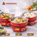 HANABISHI กระทะไฟฟ้าอเนกประสงค์ 4.5 ลิตร 1350 วัตต์ รุ่น HGP-14ST หน้า ...