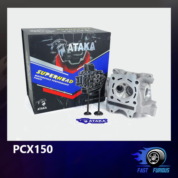 ATAKA Cylinder Head PCX 150 /Click 150 V1 V2 /ADV 150 Vario 150 2 Valve ...