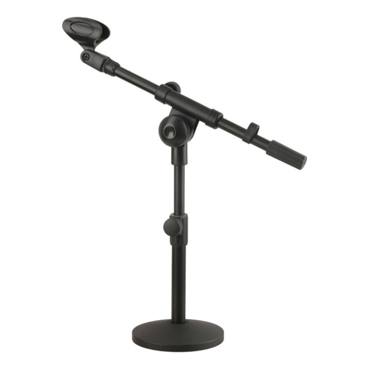 Metal Microphone Table Desk Stand heavy duty 360 adjustable Microphone ...