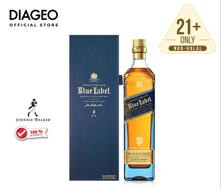 Johnnie Walker Blue Label 75cl / 20cl | Lazada
