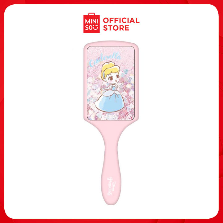 MINISO Disney Princess Collection Square Paddle Brush (Cinderella ...