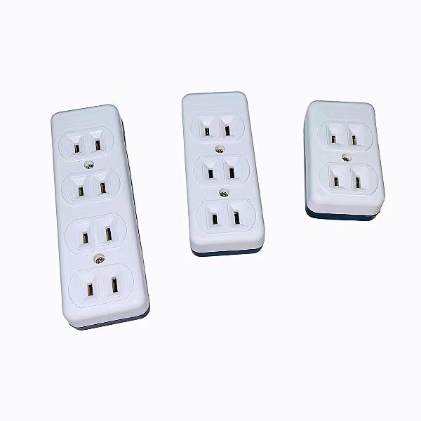 2&3&4 Gang SURFACE TYPE SOCKET PLASTIC Outlet Socket Power Outlet Panel ...