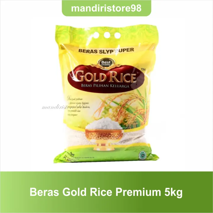 BERAS GOLD RICE PREMIUM 5 KG PULEN WANGI | Lazada Indonesia