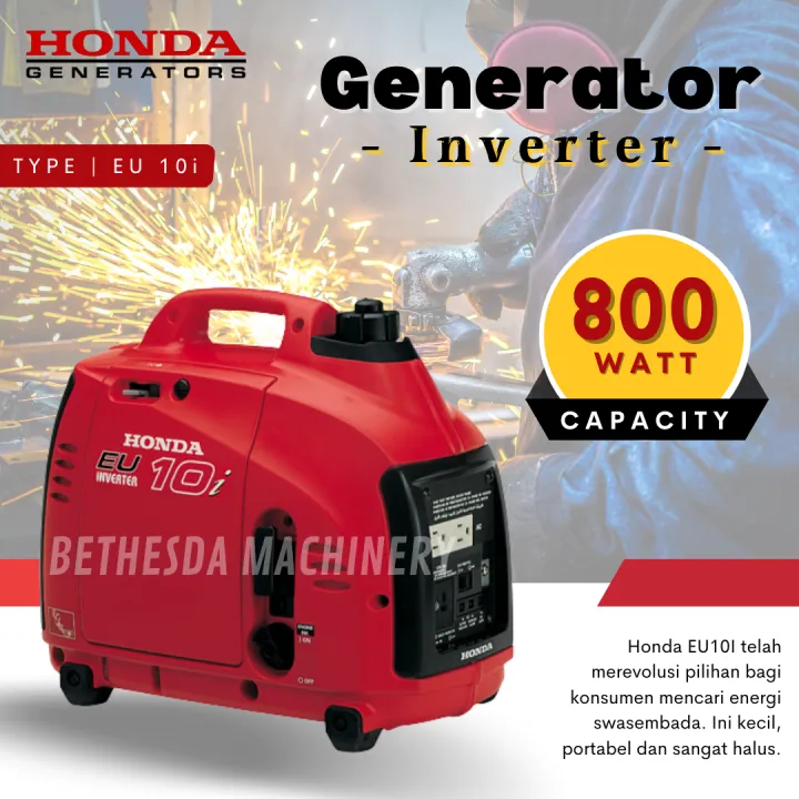Generator Inverter 800W Honda - Genset Portable 800 watt 1KVA | Lazada ...