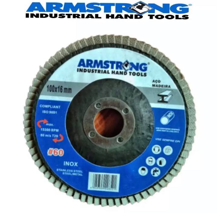 ARMSTRONG FLAP DISC "4 (10 PCS) | Lazada PH