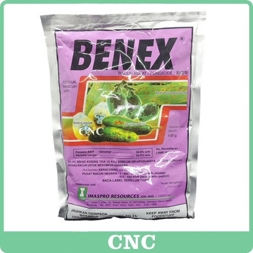 500GM Benex Imaspro Benomyl 50.0% Racun Kulat Fungicides 菌药 Antraknos ...