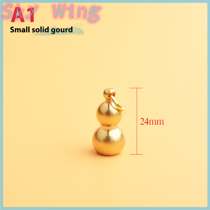 Sky Wing Traditional Chinese Natural Feng Shui Gourd Brass Mental Wu ...