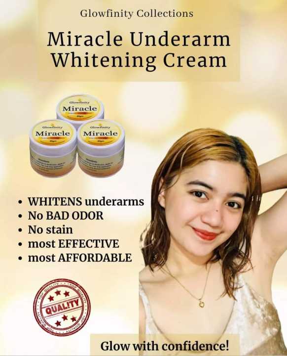 Glowfinity Cosmetics Miracle Underarm Whitening Deocream | Lazada PH
