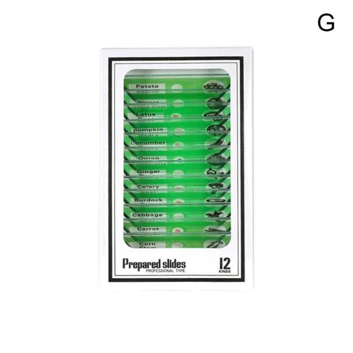 Children's Portable Microscope Plastic Prepared Microscope Slides ...