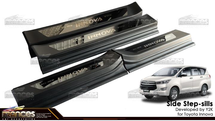 Toyota Innova 2016 to 2026 Door Side Step Sill / stepsill with Innova ...