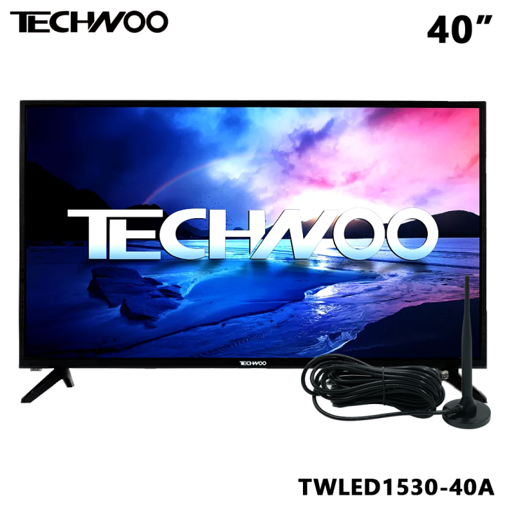 40" Full HD LED TV With 8 Meters Antenna TECHWOO TWLED1530-40A | Lazada PH