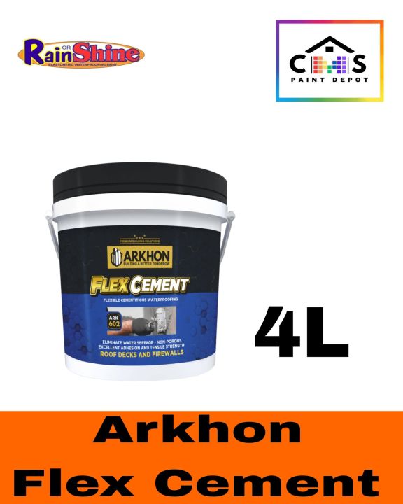Arkhon Flex Cement Flexible Cementitous Waterproofing | Lazada PH