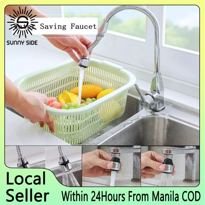 1Pc 360 Degree Swivel Adjustable Kitchen Faucet Nozzle Filter Water Tap ...