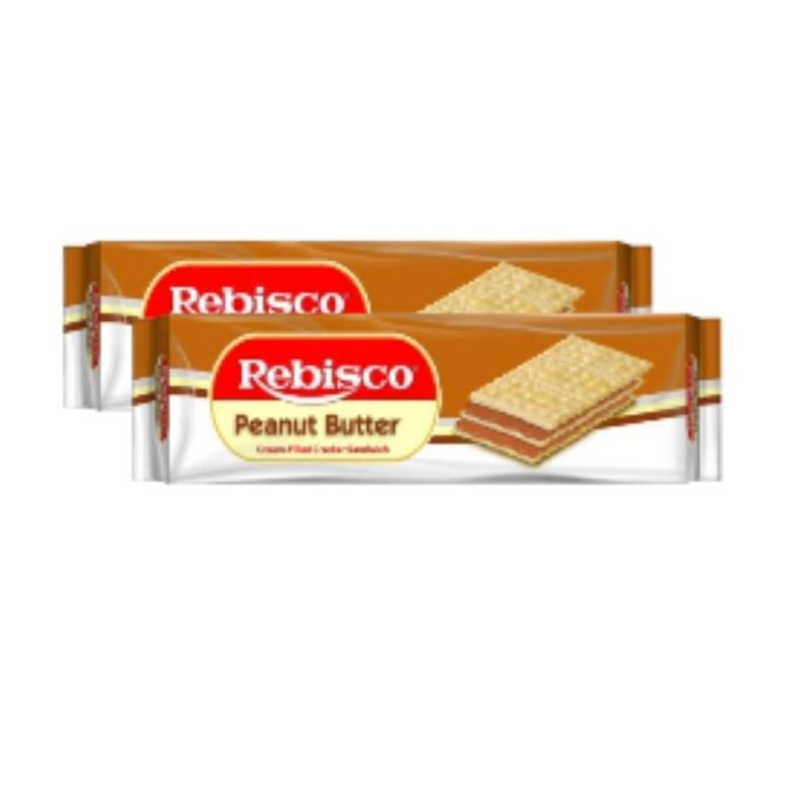 Rebisco Sandwich Peanut Butter 33g x 10 - Pack of 2 | Lazada PH