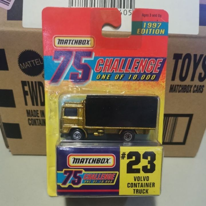 Matchbox 75 Challenge #23 Volvo Container Truck | Lazada PH