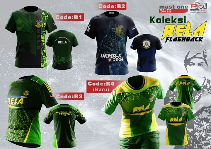 2024 Malaysian Rela Corps Digital Camo Unisex Sports Jersey t Shirt ...