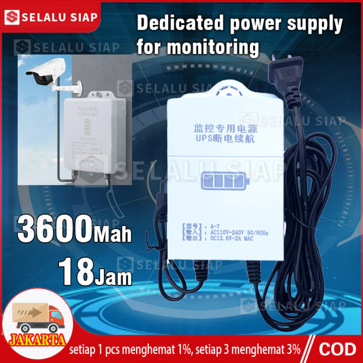 Ups power router wifi backup 3600mah 12v2a Backup Router Modem Portable ...