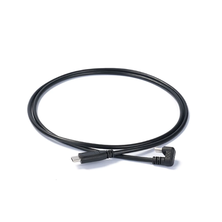 USB C Straight Head to 180 Degree USB C Cable Wire Type C Data Sync ...