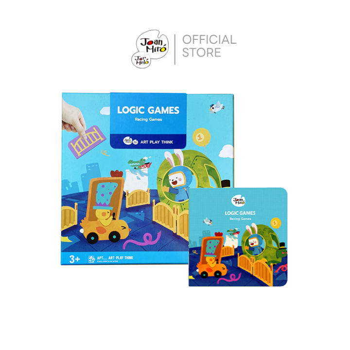 Joan Miro บอร์ดเกม เกมฝึกการคิดเชิงกลยุทธ์ - นักแข่งรถ Logic Games ...