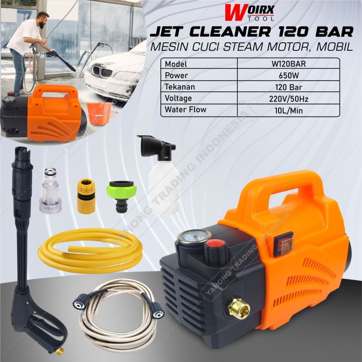 Mesin Steam Jet Cleaner High Pressure atau Mesin Cuci Mobil Motor dan Jet Cleaner Mesin Alat ...
