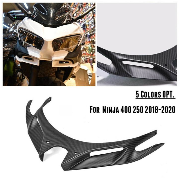 Motorcycle Front Aerodynamic Winglets Windshield Fairing Aerodynamic ...