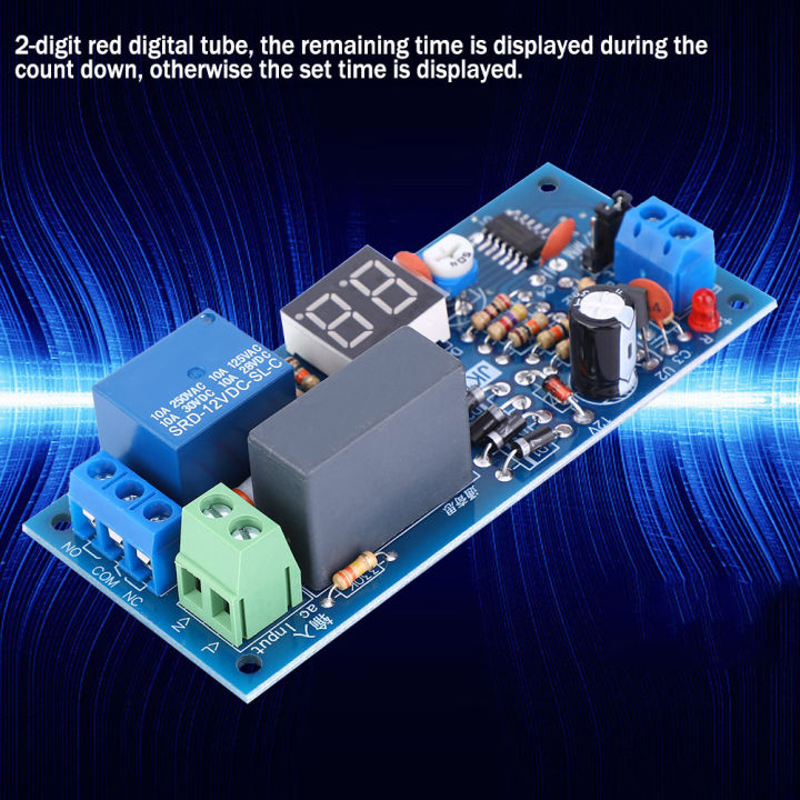 【COD】220V AC Delay Timer Relay Module 1-99 วินาที/1-99 นาที ช่วงเวลา | Lazada.co.th