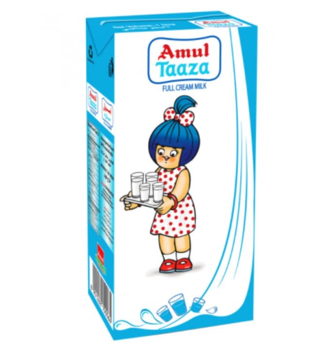 Amul Taaza Full Cream Milk, 1Liter | Lazada