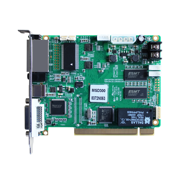การ์ดส่งของ Novastar MSD300หน้าจอจอแสดงผลแอลอีดี-1ระบบควบคุมสำหรับจอ ...