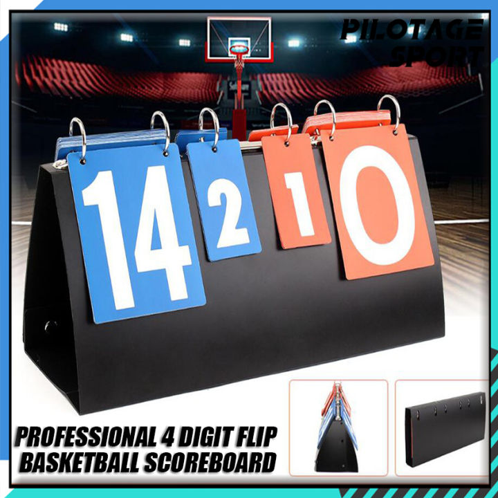 Portable 4-Digit Sports Competition ScoreBoard for Table Tennis ...