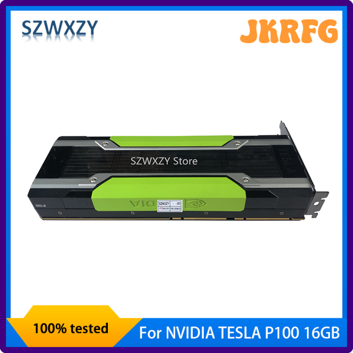 JKRFG SZWXZY สำหรับ NVIDIA TESLA P100 16GB กราฟิก AI การเรียนรู้เชิงลึก ...
