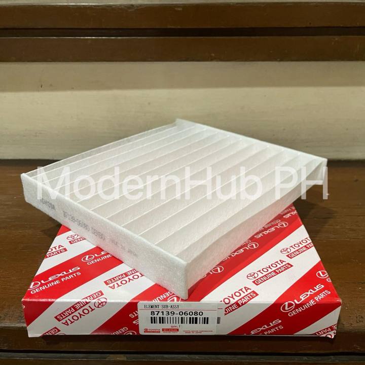Toyota 87139-06080 Cabin Filter Vios Fortuner Hilux Hiace Innova | Lazada PH