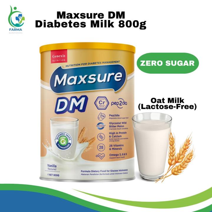 Maxsure DM Diabetes Milk for Nutrition Powder 800g | Lazada