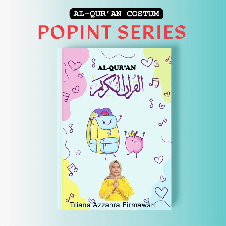 Alquran anak kustom nama sendiri Ukuran A4 / al quran custom nama anak ...
