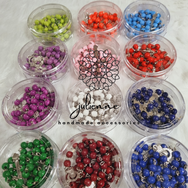 Scented Wooden Rosary 8 mm wooden beads (SOLD PER PIECE AND RANDOM ...