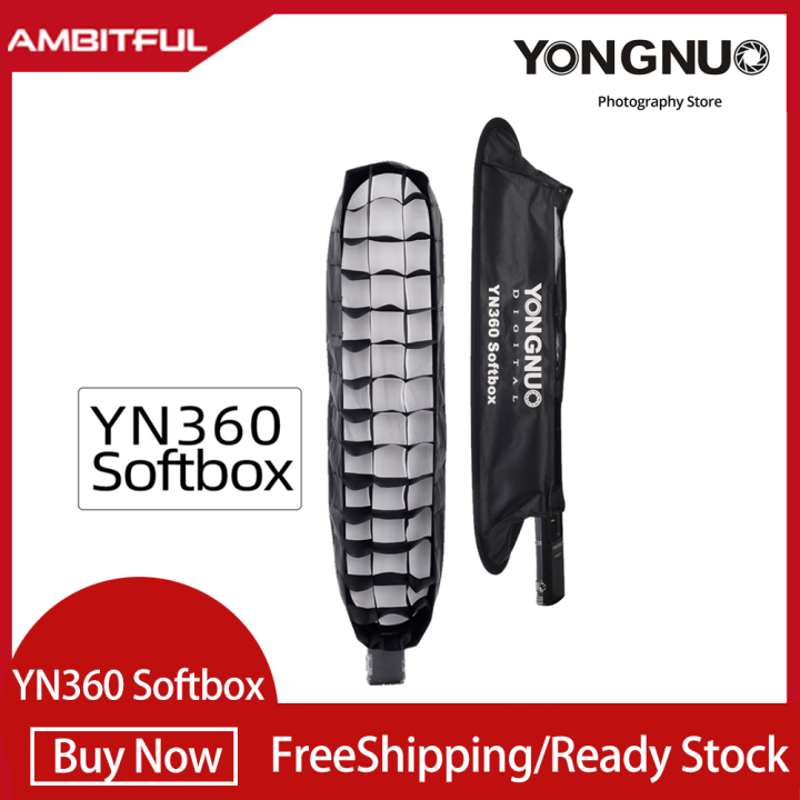 Yongnuo YN360 YN360III PRO LED Fill Light Soft Box Rectangle Honeycomb ...