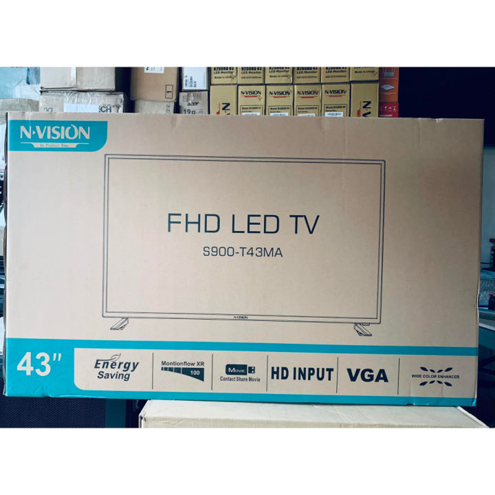 NVision 43 32 HD basic LED TV | model: S900-T43MA CCTV computer monitor ...