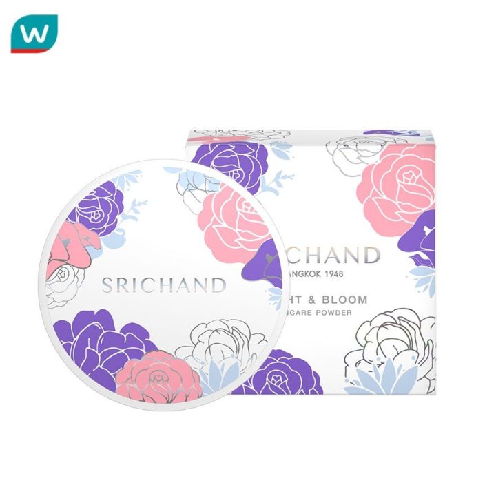 Srichand ศรีจันทร์ ไบรท์ แอนด์ บลูม สกินแคร์ พาวเดอร์ 10ก. | Lazada.co.th