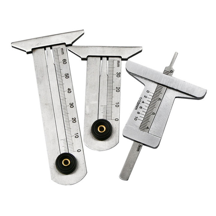 Tire Tread Depth Gauge 0-30/50/60 Wheel Thread Depth Meter for Cars ...