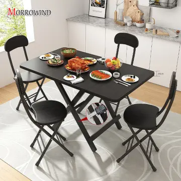 Shop Long Foldable Table With Chair Set with great discounts and prices online Sep 2024 Lazada Philippines