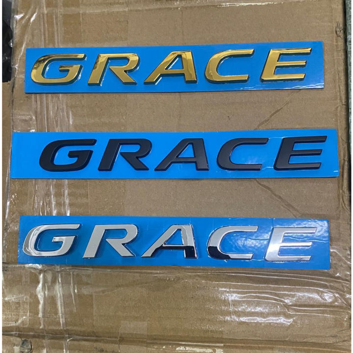 Honda EMBLEM Grace gold hitam Honda City Gm6 Grace emblem | Lazada PH