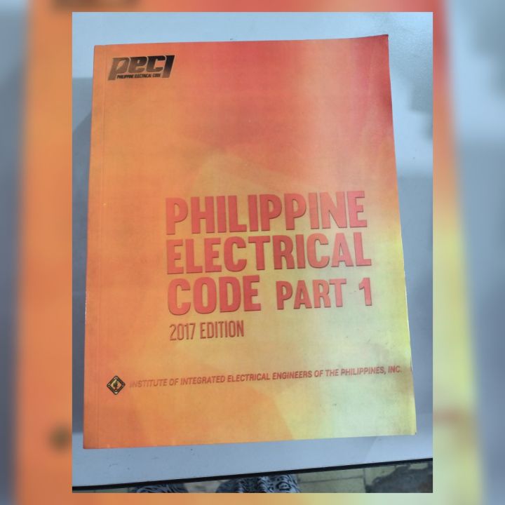 Philippine Electrical Code part 1 2017 edition | Lazada PH