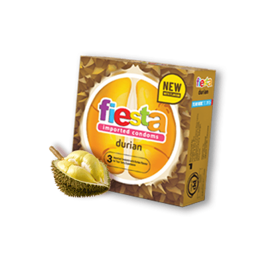 Kondom Fiesta Durian isi 3 | Lazada Indonesia