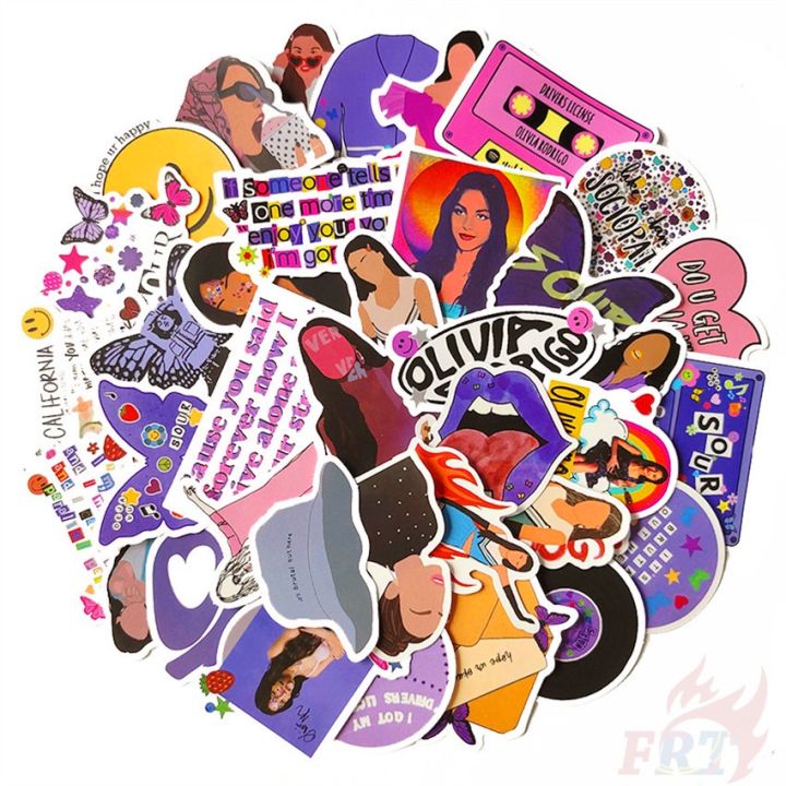 FACAI14150Pcs/Set POP Singer Olivia Rodrigo Series 02：Sour Drivers ...