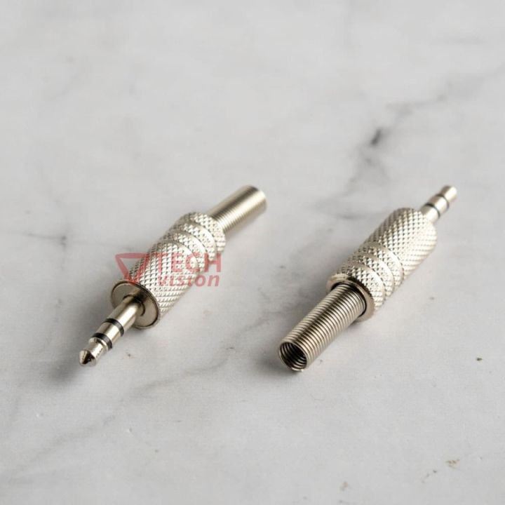 Jack Mini Stereo Silver Stereo Plug 3.5mm Besi | Lazada Indonesia
