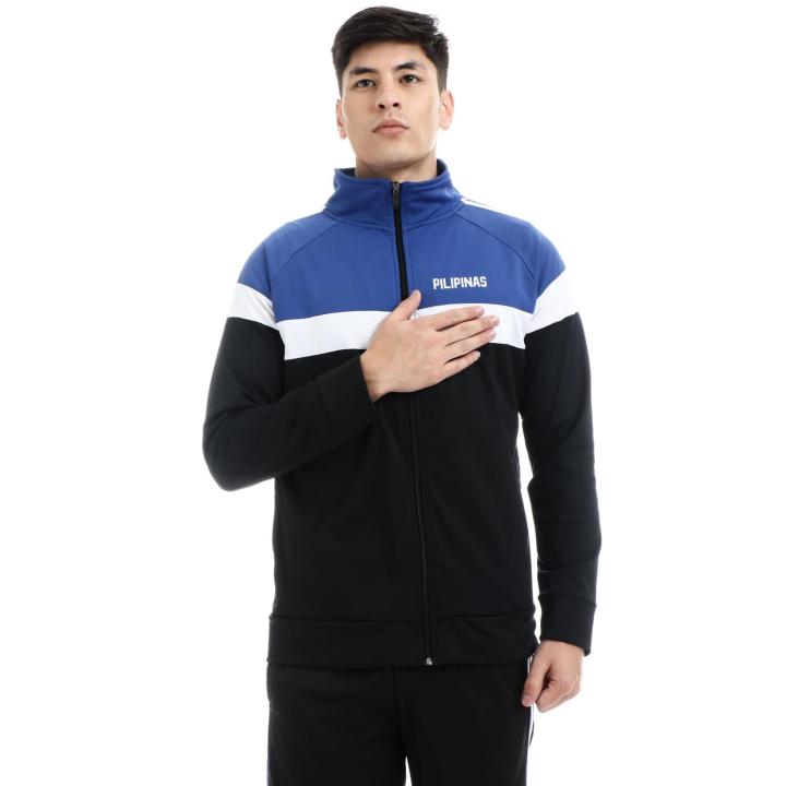 Bo Athletics Men's Pilipinas Track Jacket in Royal Blue | Lazada PH