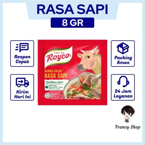 Royco Sapi Bumbu Penyedap Rasa Sachet 8 gr | Lazada Indonesia