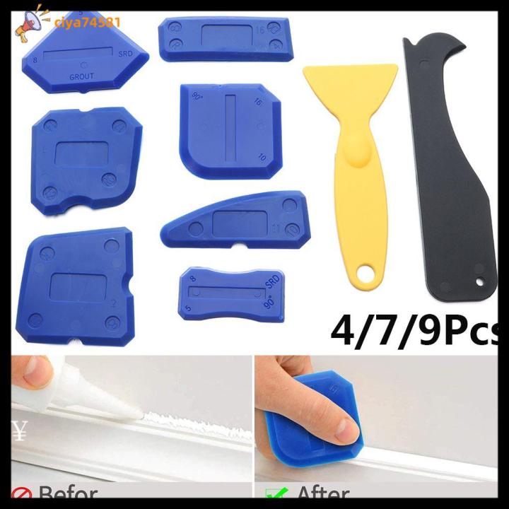 CIYA74581 4/7/9PCS Multipurpose Wear-resisting Spatula Silicone Sealant ...
