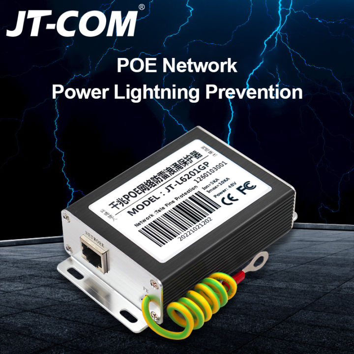 [Jtow9] Protecteur Contre La Foudre POE Réseau Gigabit RJ45,Équipement ...