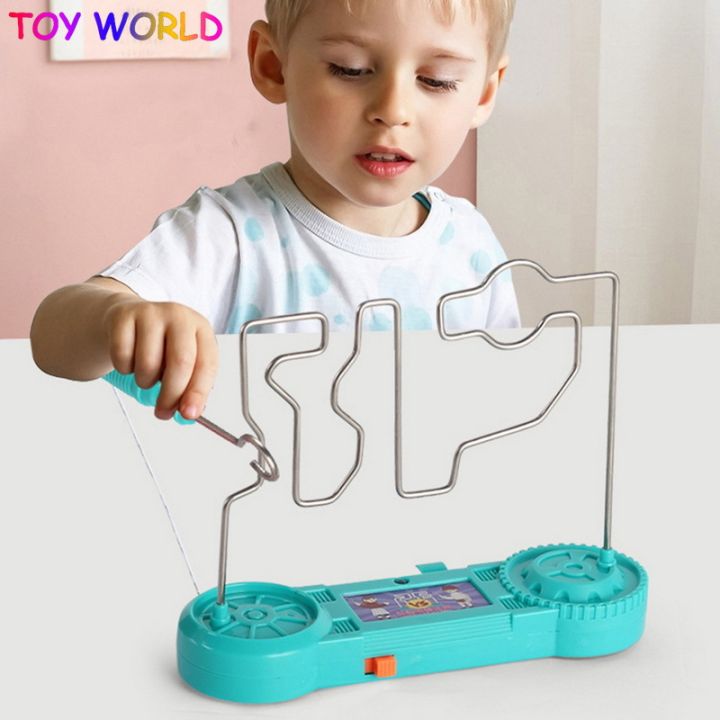 1Set Educational Kids Intellectual Development Collision Electric Shock ...
